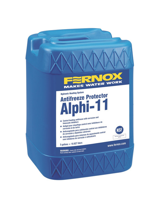 FERNOX 155738-0005 Alphi-11 Antifreeze Protector Propylene Glycol