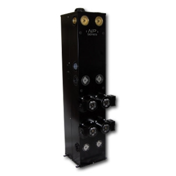 NPD Variable Speed 4 Pump Flow Center - Grundfos UPMXL 25-124 (2) & UPS ...