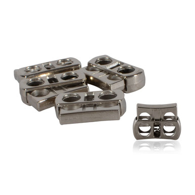 Metal Spring Loaded Cord Lock Stop Toggle Fastener - Trimming Shop