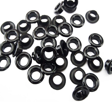 Black metal eyelets store