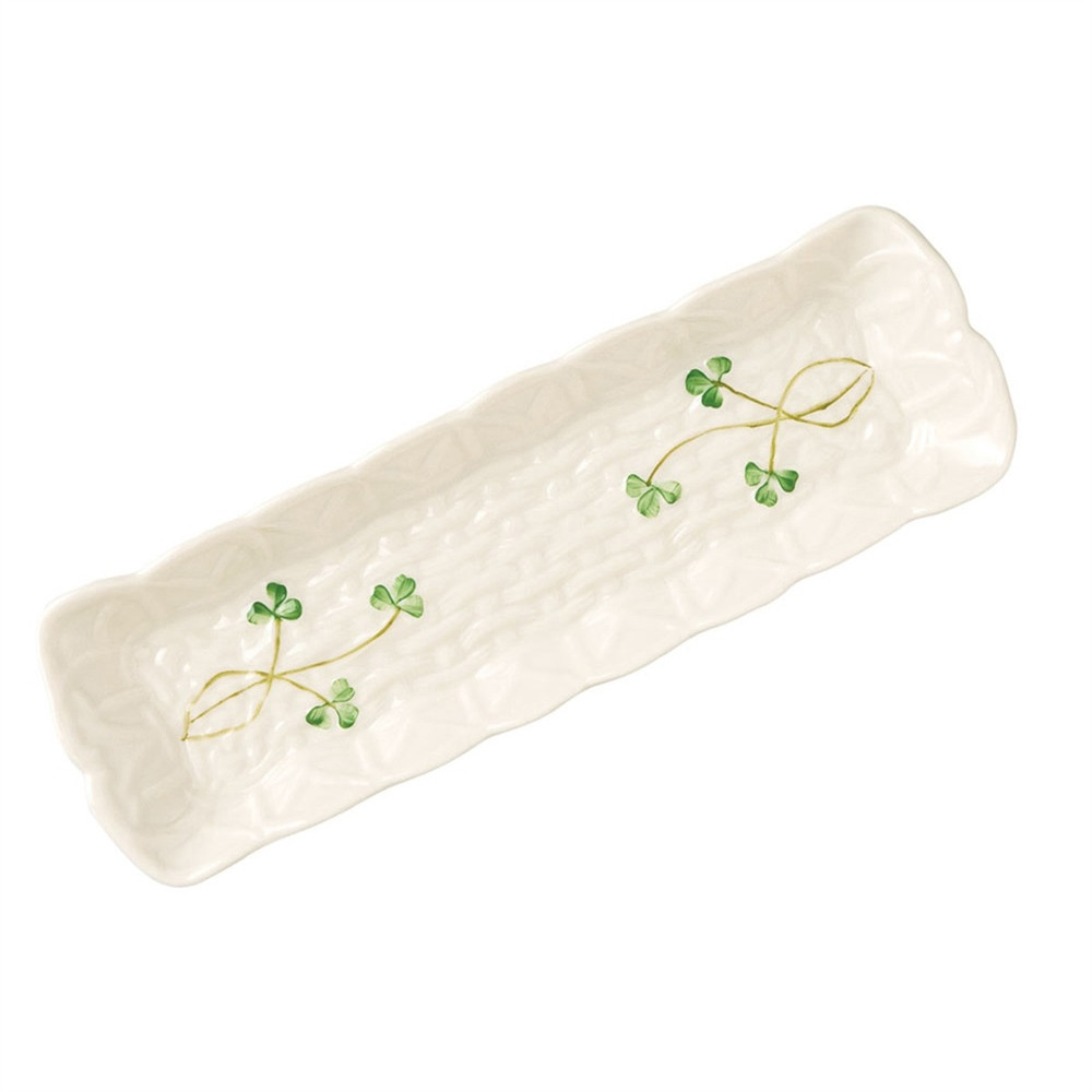 Beleek Shamrock Mint TRay