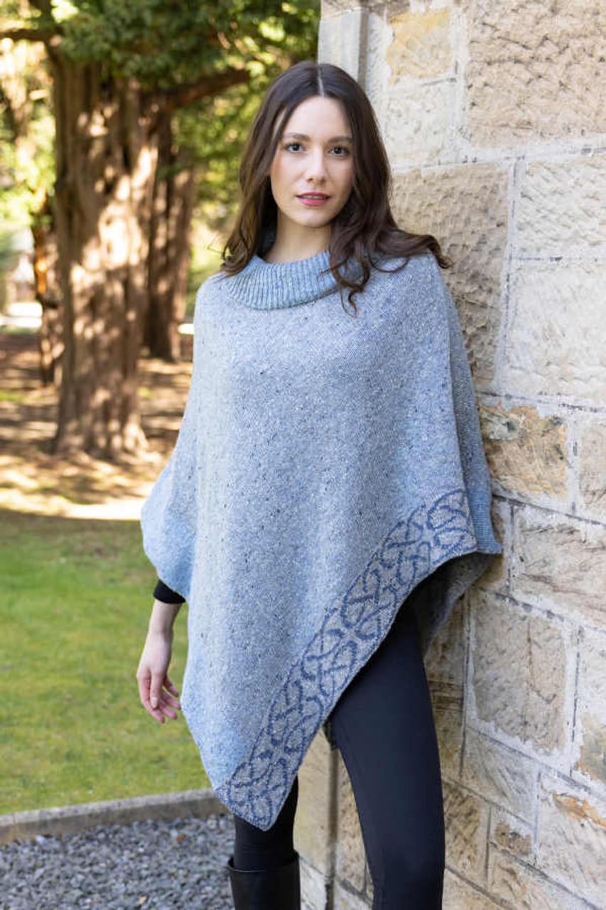 Bill Baber Oat Donegal Mull Shawl