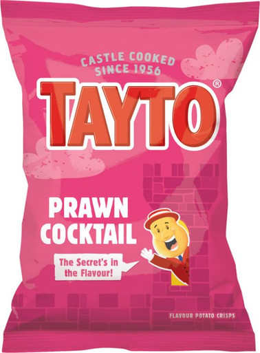 Tayto NI Prawn Cocktail 37.5g - Oxford Hall Celtic Shop & Café
