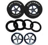 1 1/16 .500 w Grey Pro Star Rears, Fronts N407IGMSET - PCH Parts Express