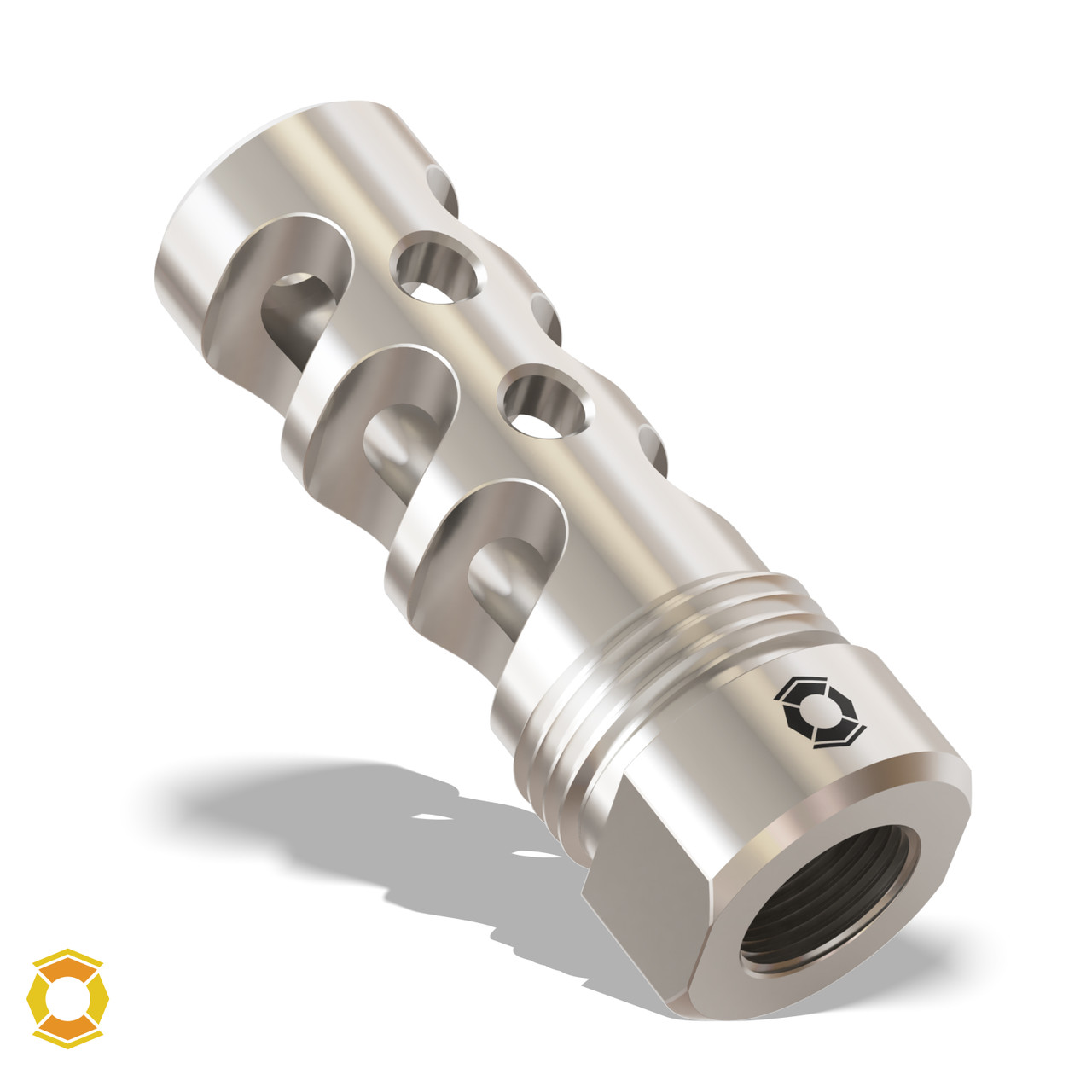 1/2-28 to 13/16-16 Muzzle Device - Black (Steel)