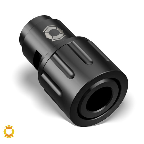 Walther® P22 to 1/2-28 Thread Adapter - Black Nitride, Stainless Steel ...