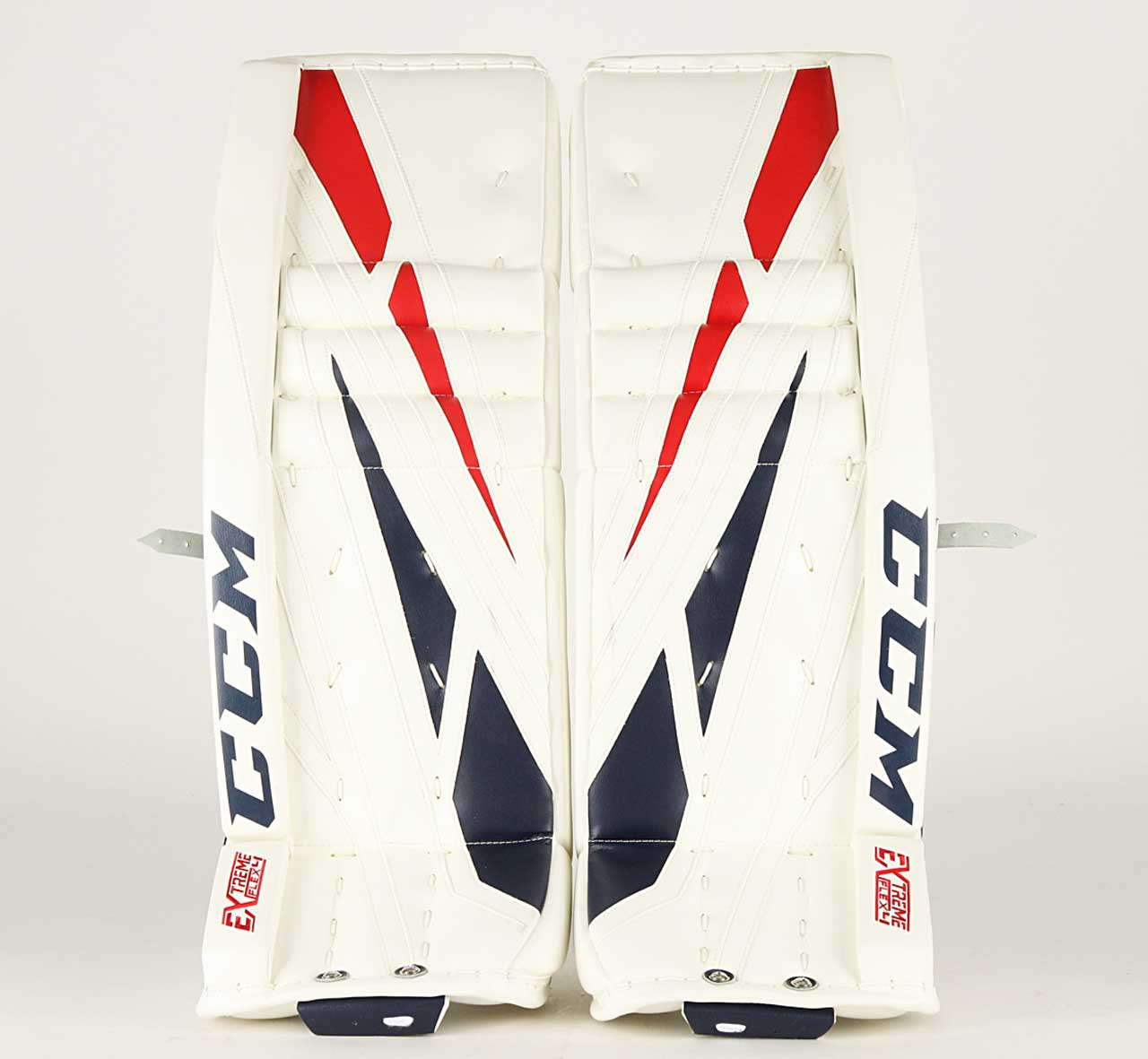 36" - CCM Extreme Flex 4 White Pads - Matiss Kivlenieks Columbus Blue ...