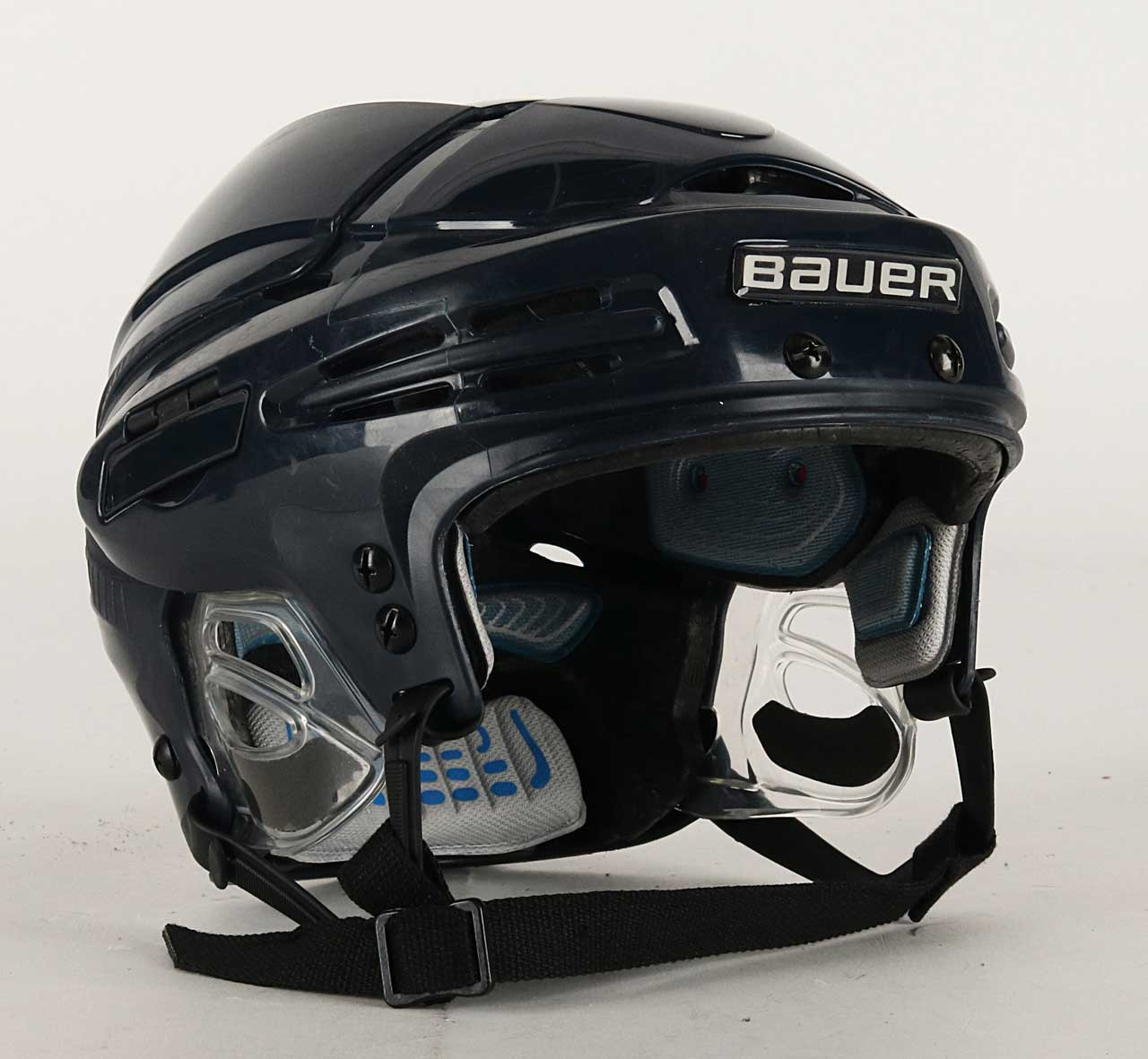 Size S - Bauer 9500 Navy Blue Helmet - Washington Capitals - Pro Stock ...
