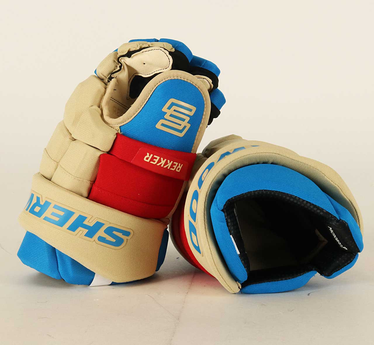 13" Sherwood Rekker Morph 1 Gloves - Team Stock New York Rangers #2 ...