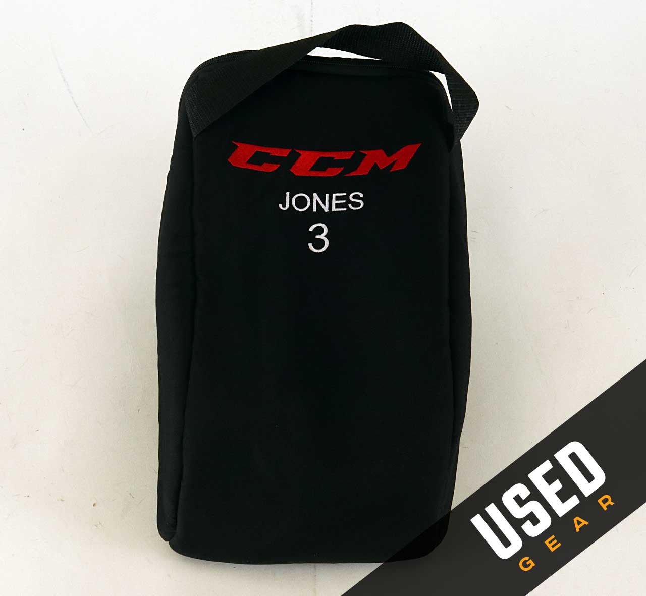 Columbus Blue Jackets CCM Helmet Bag - Seth Jones - Pro Stock Hockey