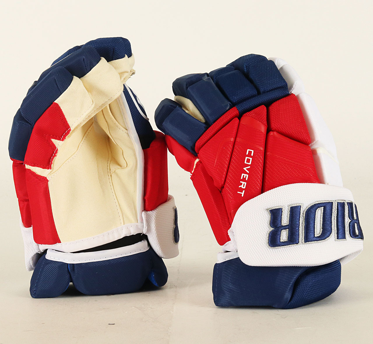 14" Warrior Covert QR6 Pro Gloves - Team Stock New York Rangers #2 ...