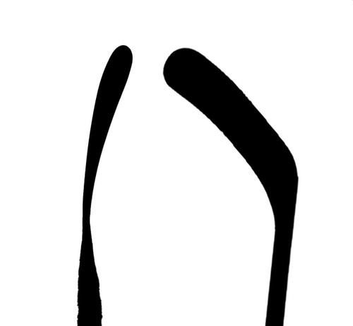 Left - Zach Aston-Reese Proto R 87 Flex Stick #3 - Pro Stock Hockey