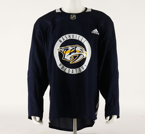 Practice Jersey - Nashville Predators - Navy Blue Adidas Size 58 #2 ...