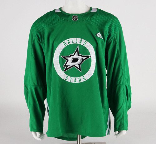 Practice Jersey - Dallas Stars - Green Adidas Size 58 #4 - Pro Stock Hockey