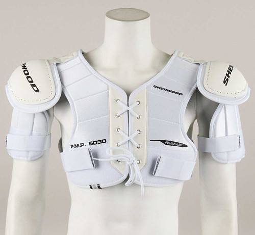 Size M - Sherwood 5030 Shoulder Pads #7 - Pro Stock Hockey