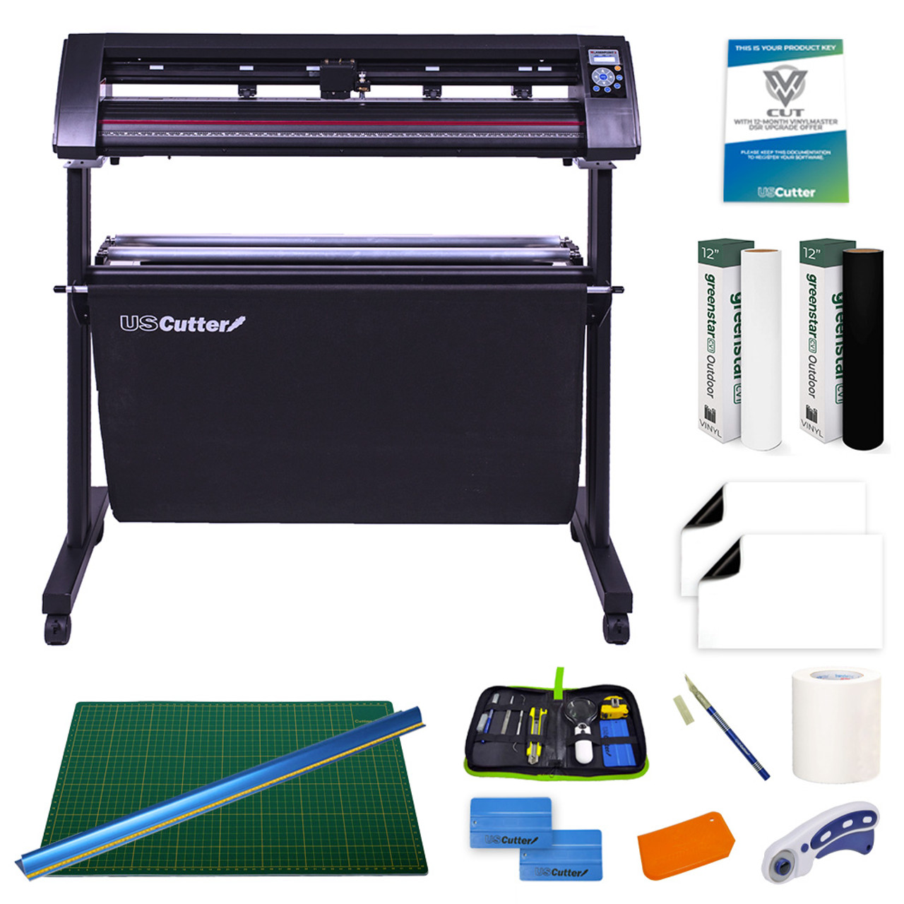 USCutter Decal Shop Basic Vinyl Cutter Business Package