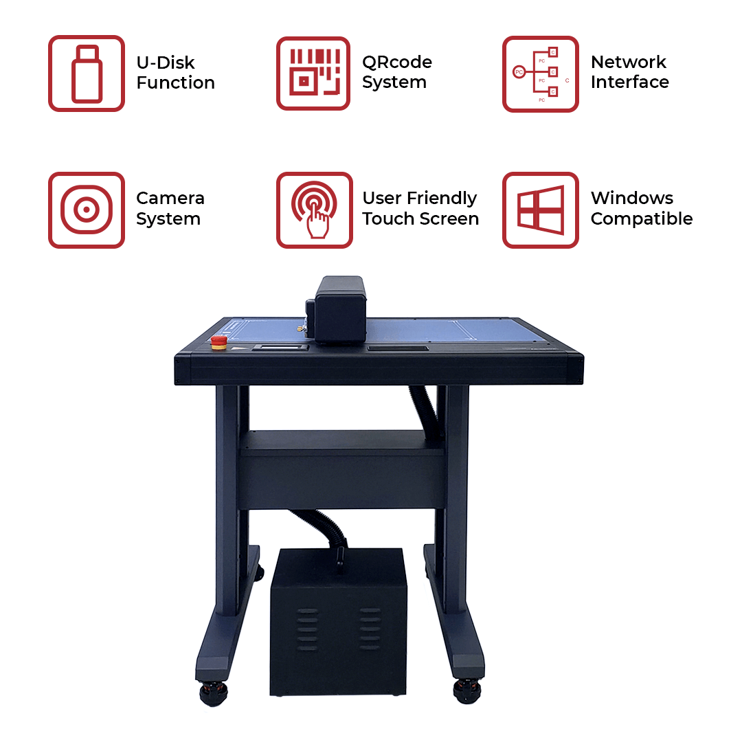 Vulcan FC-500VC Flatbed Cutting Plotter with Stand and Vacuum Pump