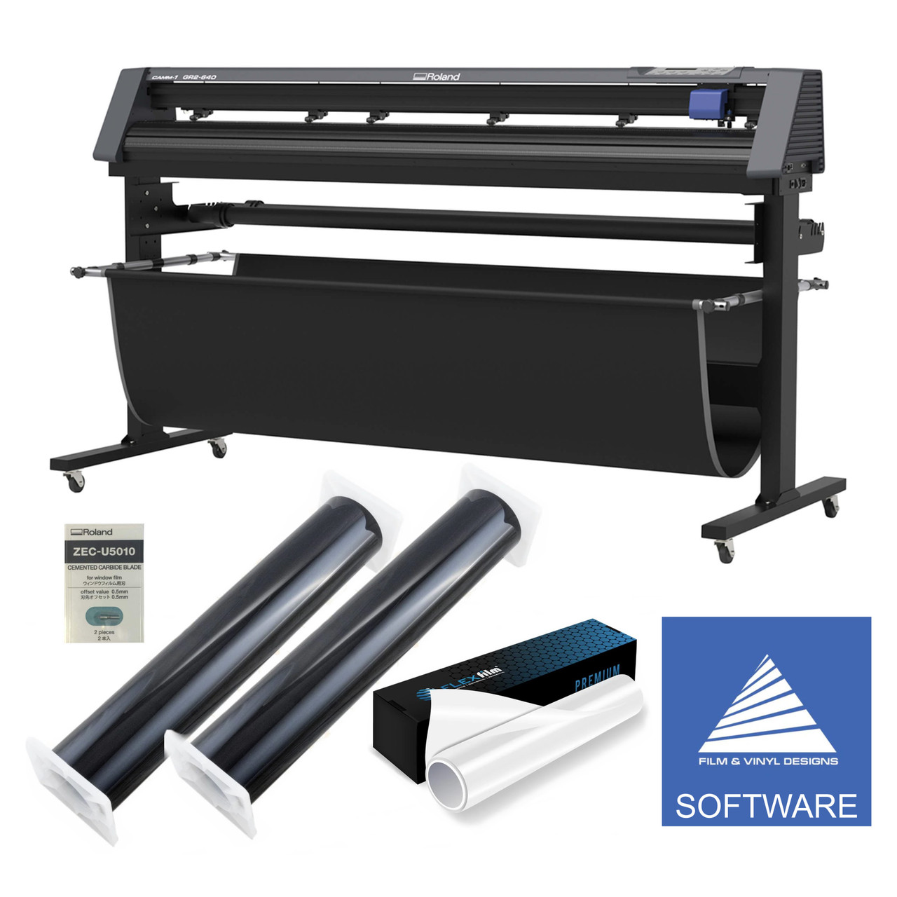 Roland CAMM-1 GR2 Window Tint and PPF Cutting Bundle