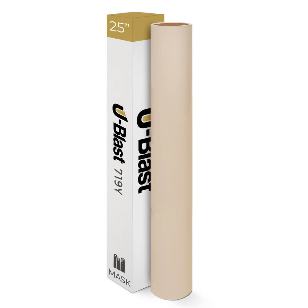 U-Blast Stencil 719Y 49mil Double Liner Sand Blast Stencil