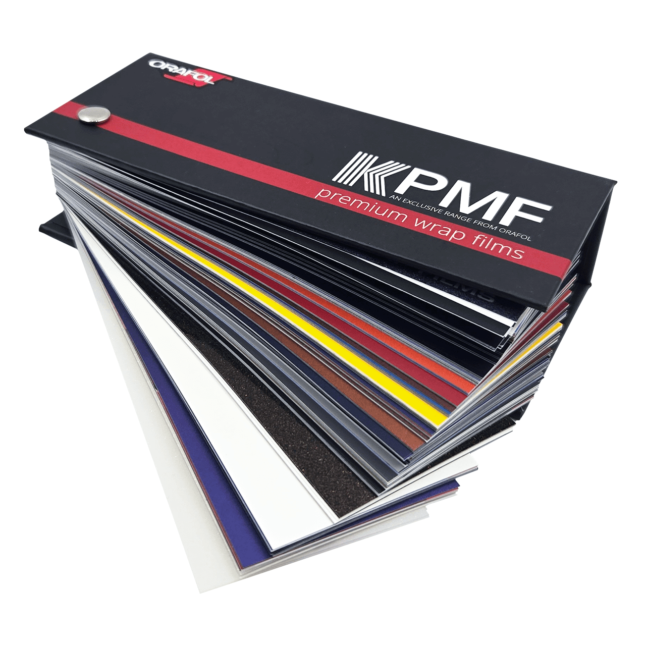 KPMF Vinyl Vehicle Wrap System (VWS) Color Selector Swatch Book