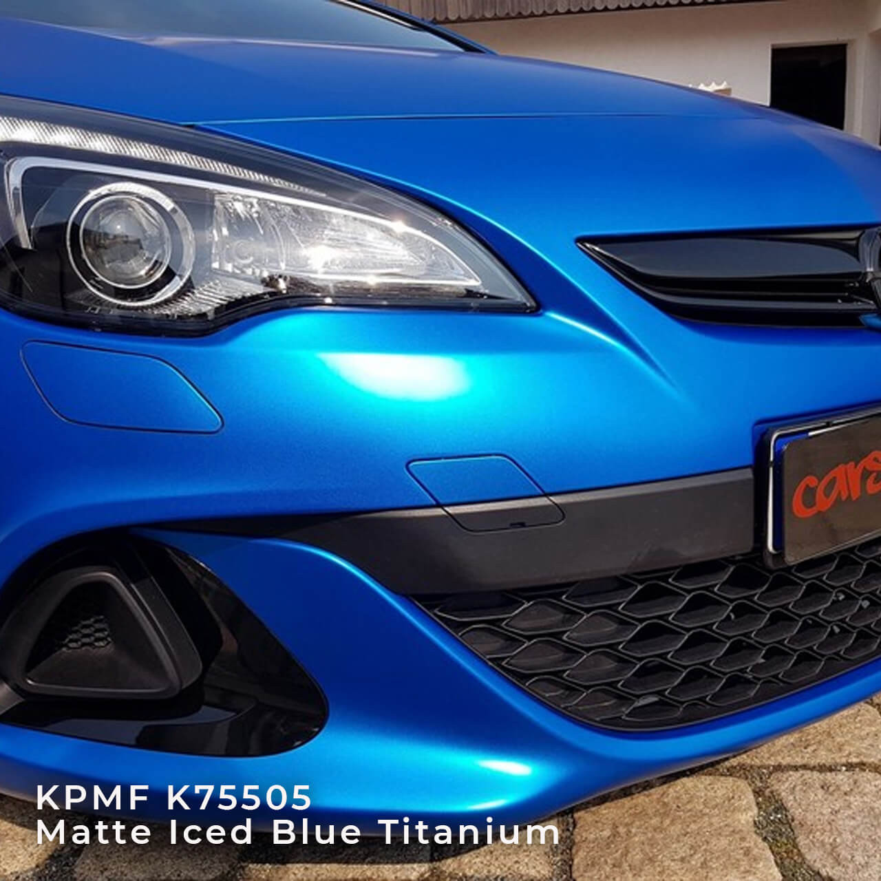 KPMF K75400 Series Matte Iced Blue Titanium Vinyl Vehicle Wrap (K75505)