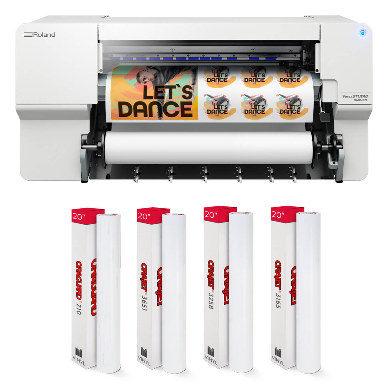 Roland VersaSTUDIO BN2-30 30" Eco-Solvent Printer & Cutter with Media ...