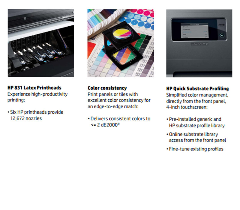 HP Latex 365 64" Wide Format Printer with Inks