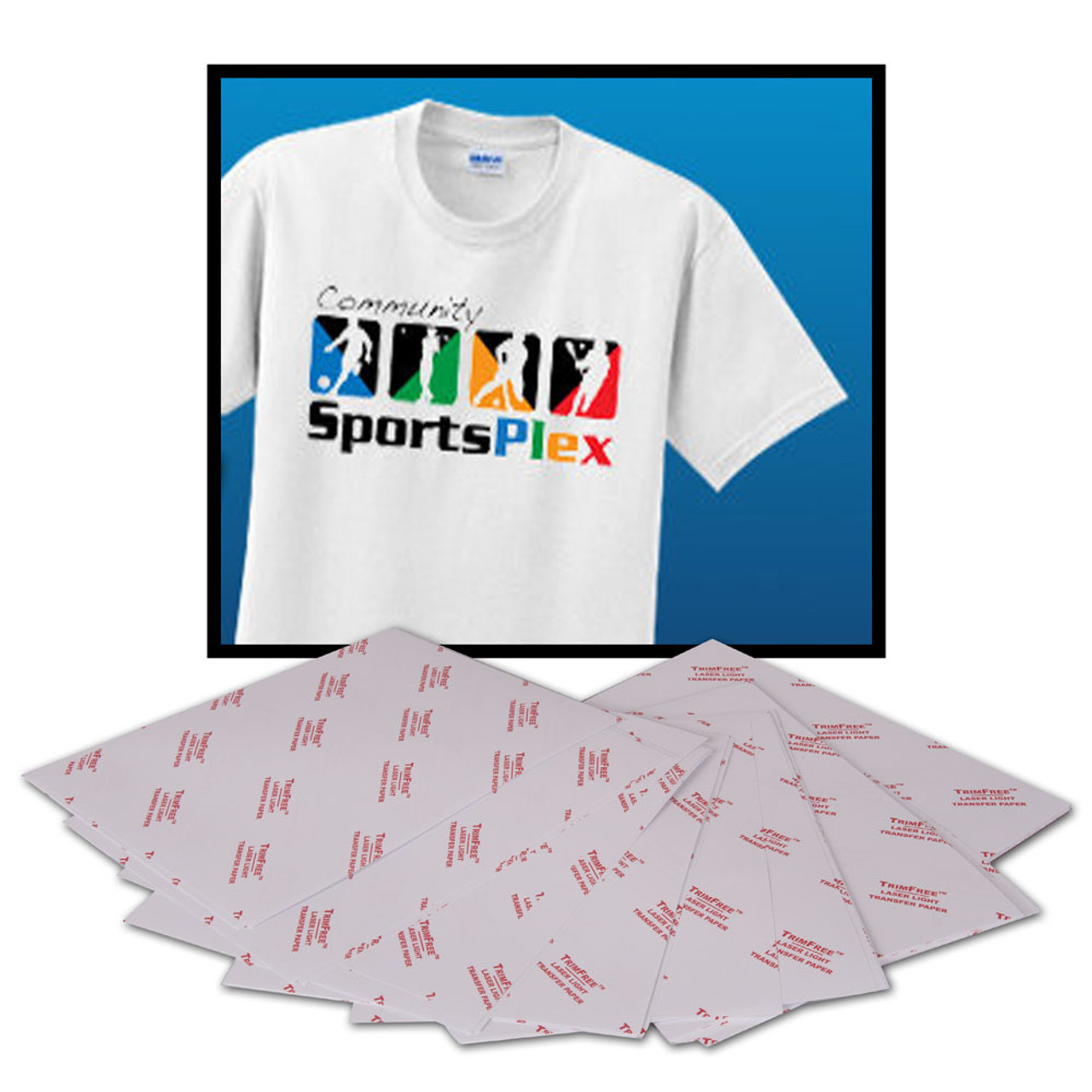 Light transfer paper store