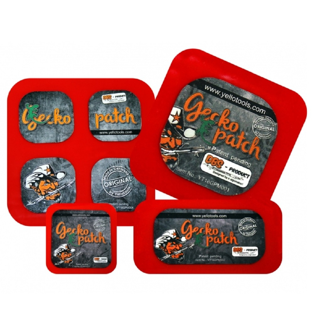 Yellotools GeckoPatch Microsuction-Backed Patches for Holding Magnets