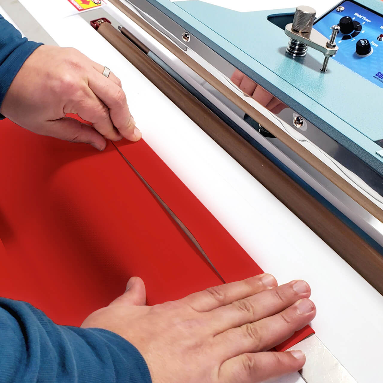 BannerPro Banner Welder Hemming System