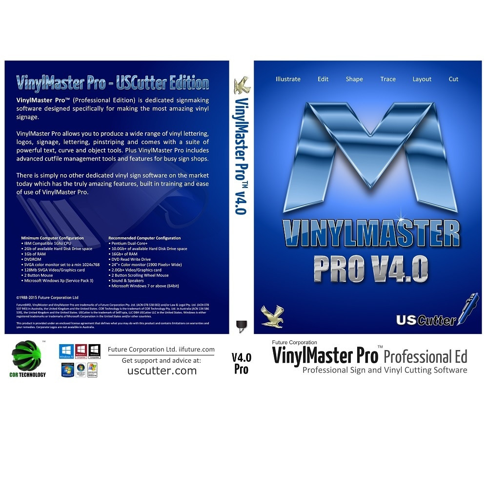 VinylMaster Pro Retail Edition V5 Vinyl Cutting Software