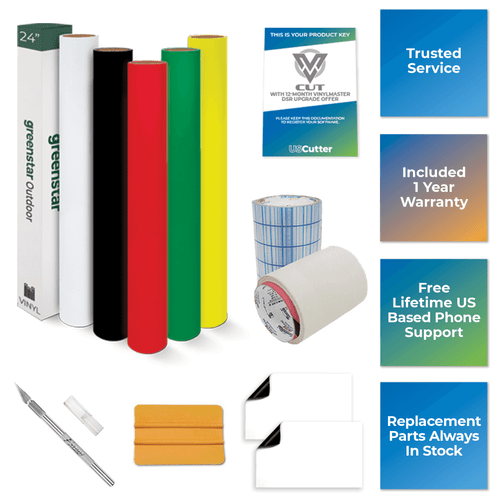 34" MH 871 Vinyl Cutter Value Kit w/ VinylMaster Design & Cut Software ...