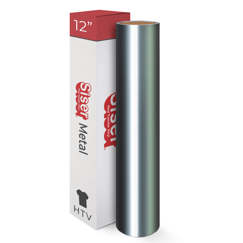12" Siser EasyWeed Metal Heat Transfer Vinyl