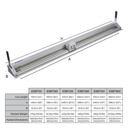 Keencut Evolution 3 Bench Top Cutter Material Trimmer