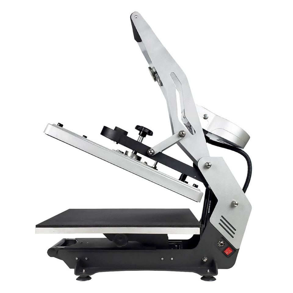 16 x 2 Auto Open Heat Press with Pull Out Tray and Digital Display 110V ...