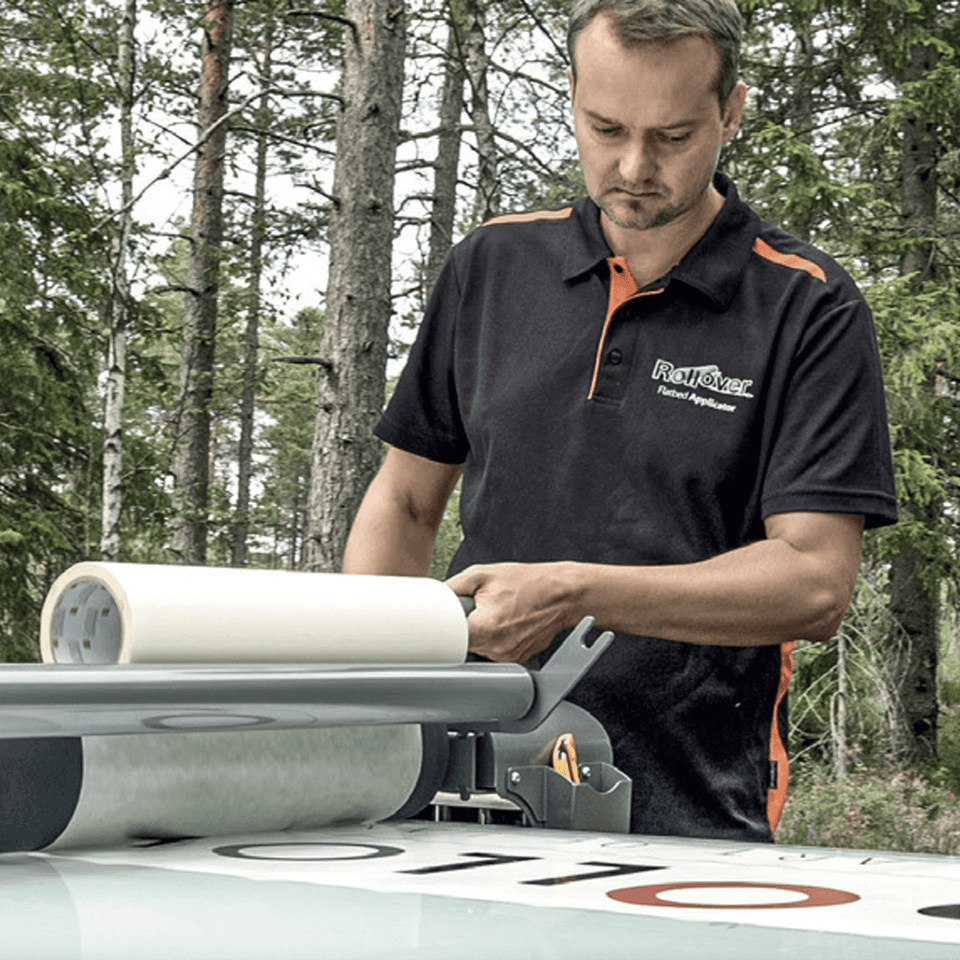 Rollover Classic Flatbed Applicator Table