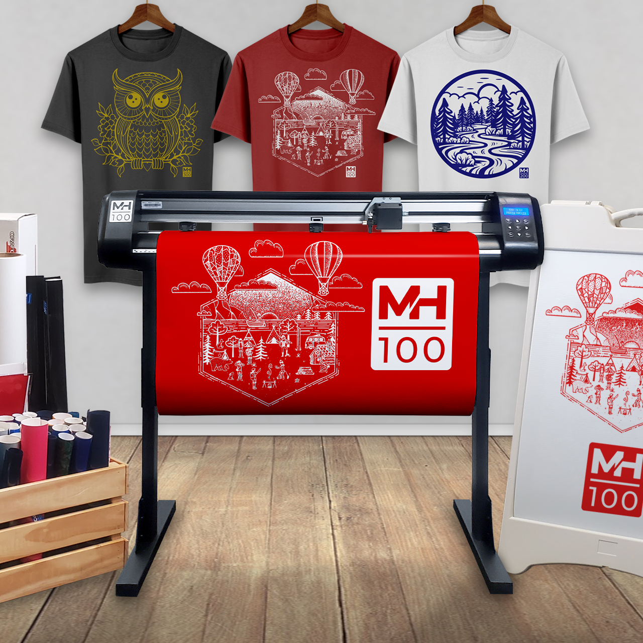 Transform Your Projects With The MH Series Vinyl Cutters - USCutter