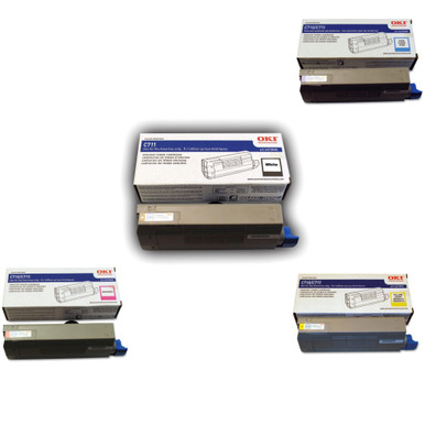 OKI proColor C711WT Printer Toner Cartridges - USCutter
