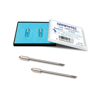 Graphtec CB09UB-K60 0.9mm 30° Cutting Angle Blades for Window Tint 2-Pack