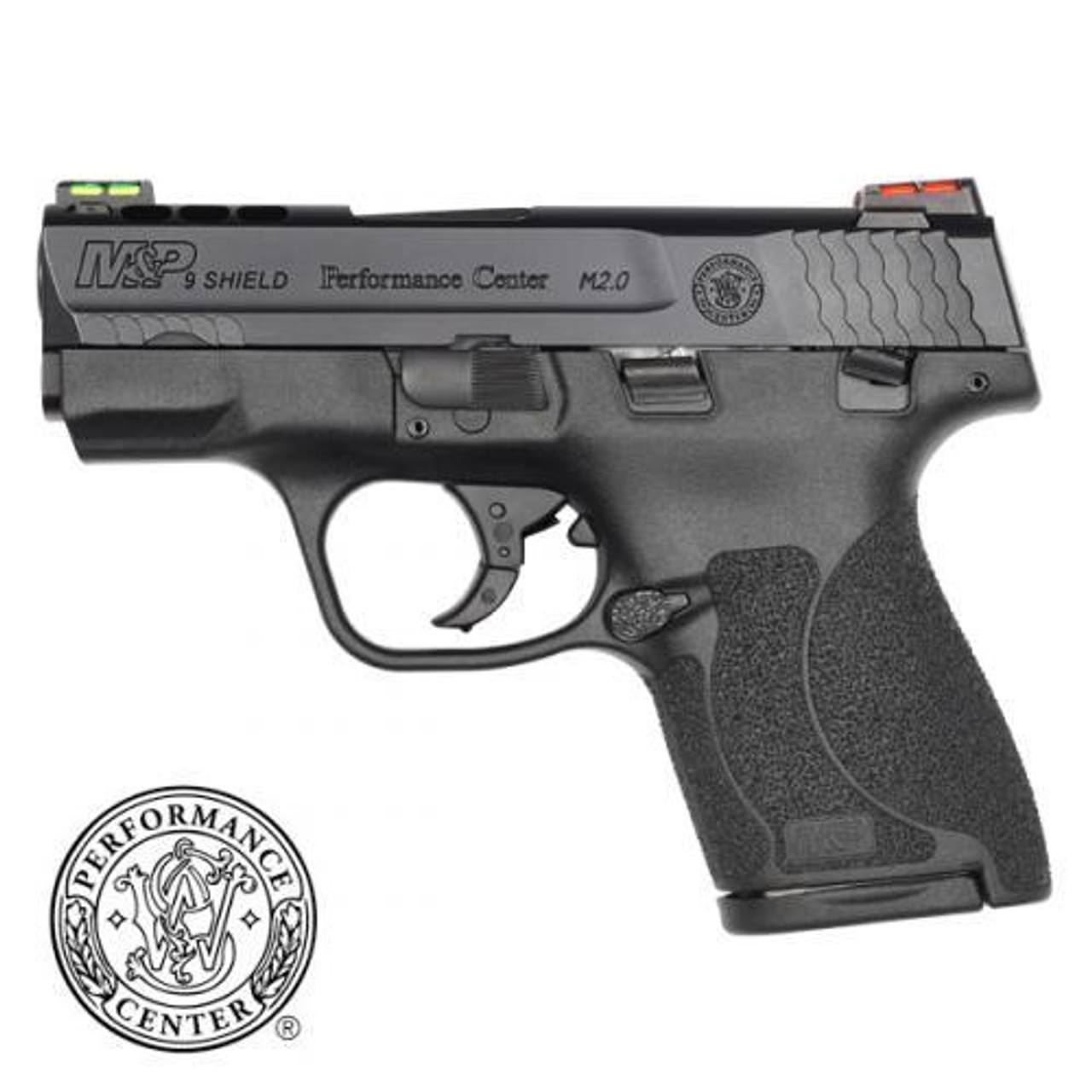 Smith & Wesson Performance Center Ported M&P 9 Shield M2.0 Hi Viz ... Smith & Wesson Performance Center Ported M&P 9 Shield M2.0 Hi Viz ...