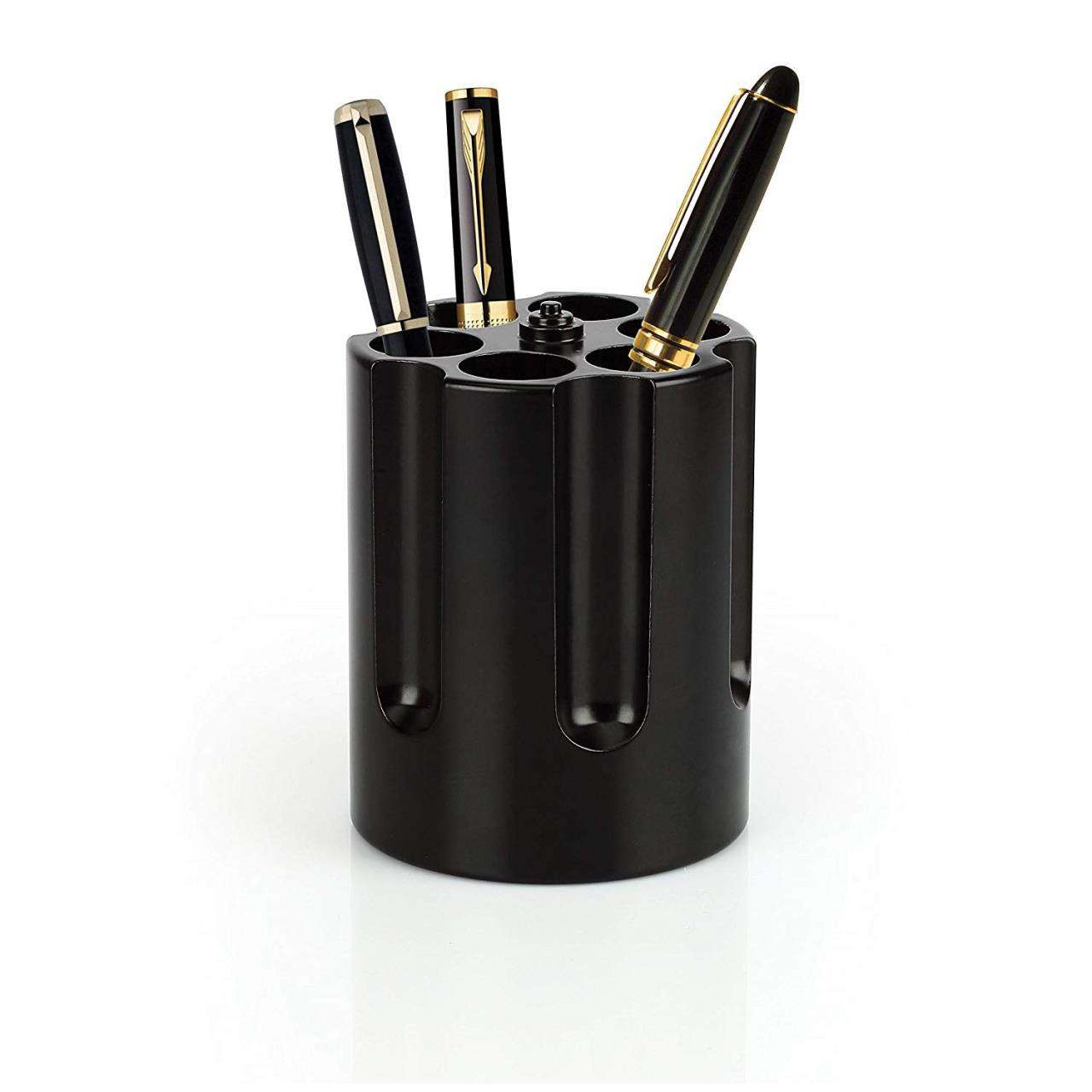 Revolver Cylinder Pen Holder Black - GameMasters Outdoors