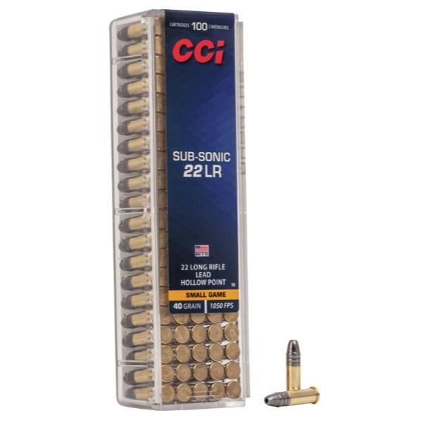 CCI Subsonic .22 LR 40 Grain - GameMasters Outdoors