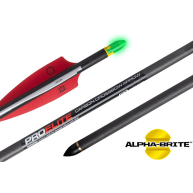 Ten Point Lighted Pro Elite Carbon Crossbow Arrows #HEA-648.3 ...