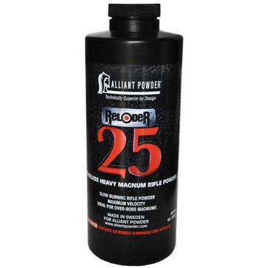 Alliant Powder Reloder 25 Smokeless Heavy Magnum Rifle Powder 1 Lb ...