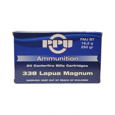 Prvi Partizan 338 Lapua Magnum 250gr Fmj #PP3.38 - GameMasters Outdoors