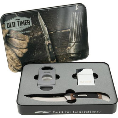 Old Timer Cigar Cutter, Knife, & Lighter Gift Set #1158666 ...