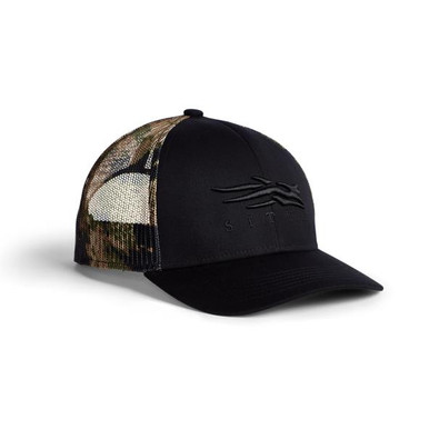 Sitka Icon Subalpine Mid Pro Trucker Cap - Black #20236 - GameMasters ...