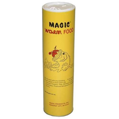 Magic Worm Food - 24 Oz #0124 - GameMasters Outdoors