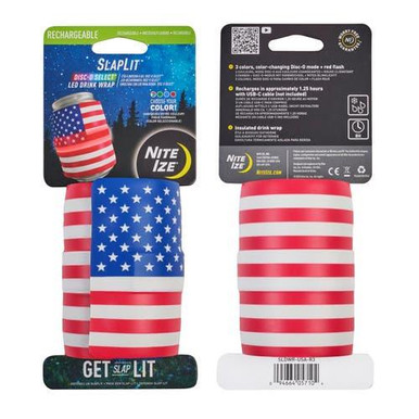 Nite Ize Slaplit Drink Wrap Rechargeable LED #SLDWR-USA-R3 ...