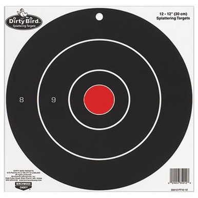 Dirty Bird Splattering Targets 12 Inch Bullseye #35012 - GameMasters ...